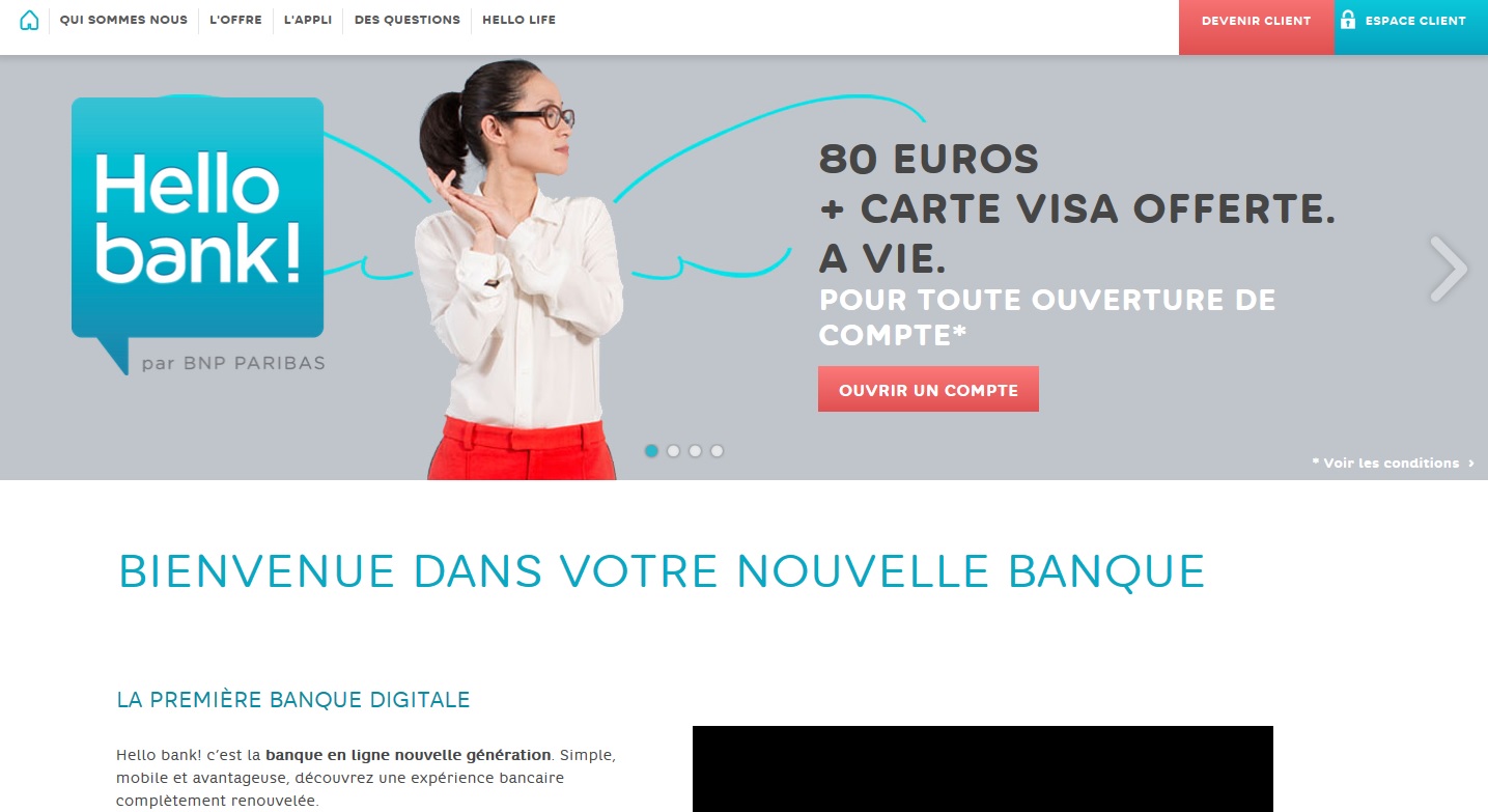 Hello Bank : Avis le Crédit à la Consommation